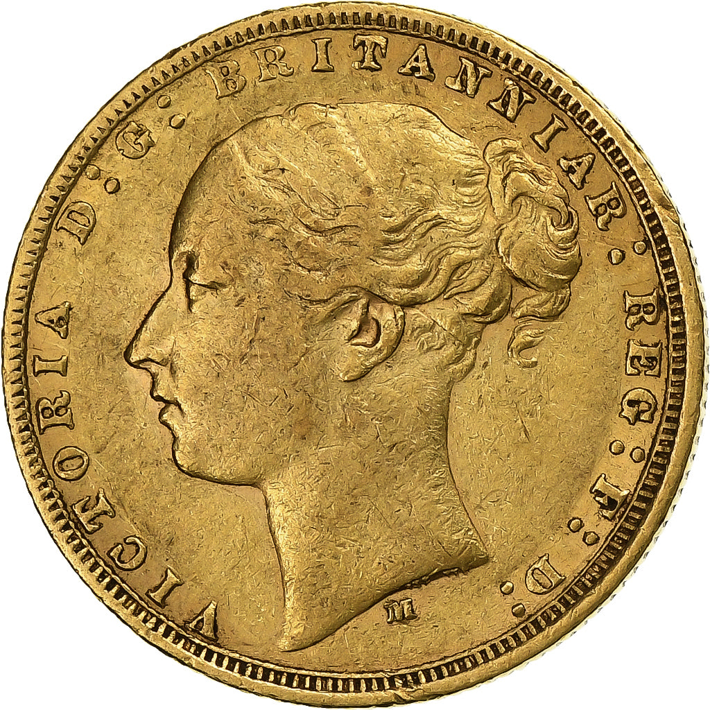 Australia Victoria Sovereign 1895 Melbourne Gold EF(40-45) KM:7 – Numiscorner.com