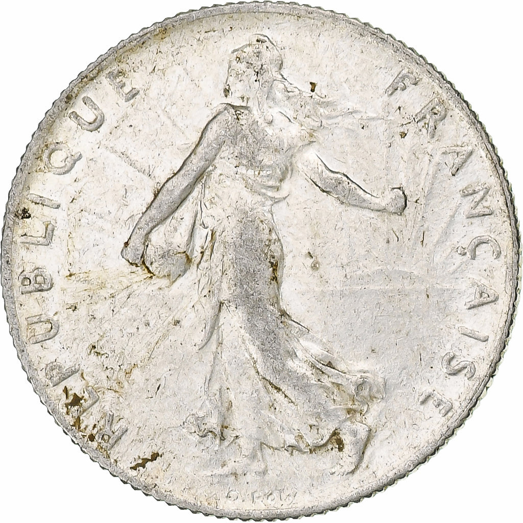 France Semeuse 50 Centimes 1907 Paris EF(40-45) Silver KM:854 – Numiscorner.com
