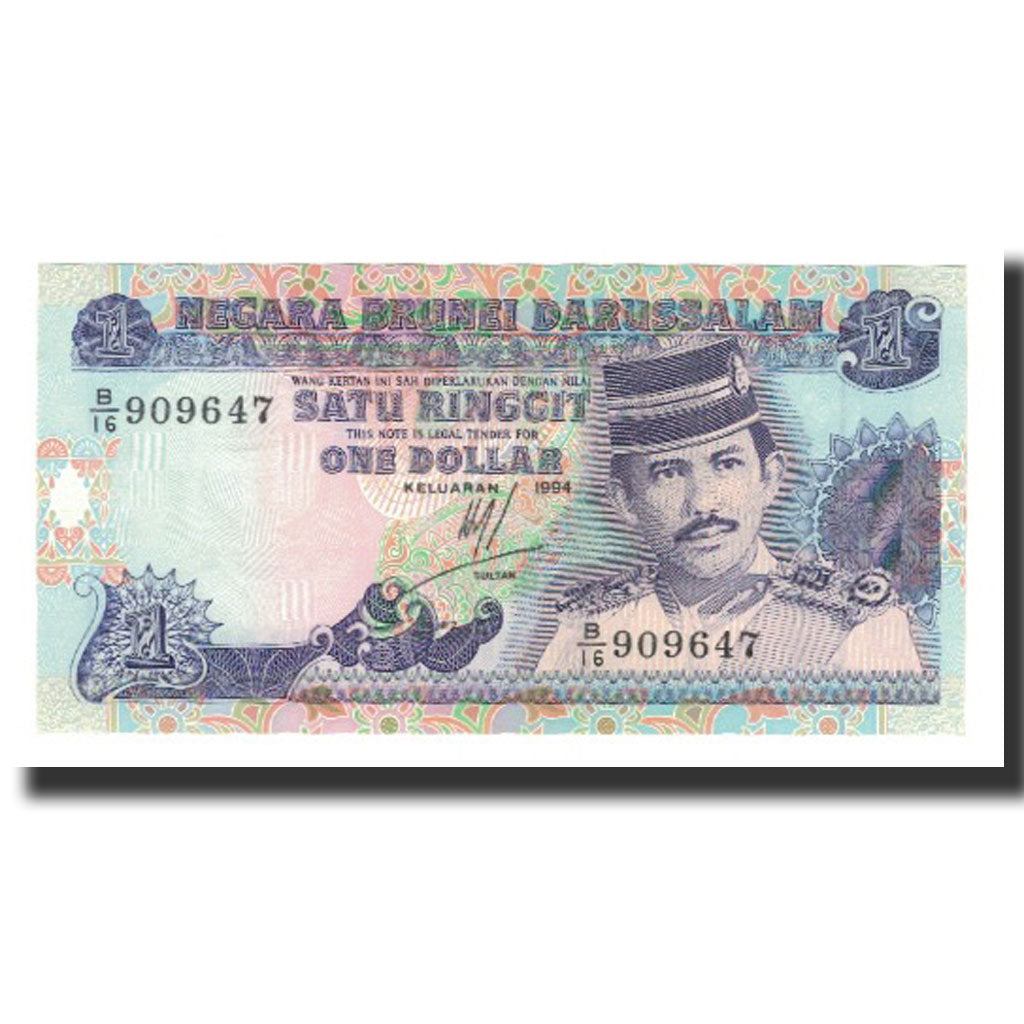 Banknote BRUNEI 1 Ringgit 1994 KM:13b UNC(65-70) – Numiscorner.com