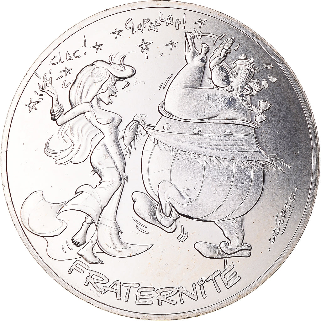 France 10 Euro Astérix Fraternité (Astérix en Hispanie) 2015 MS(65-70 ...