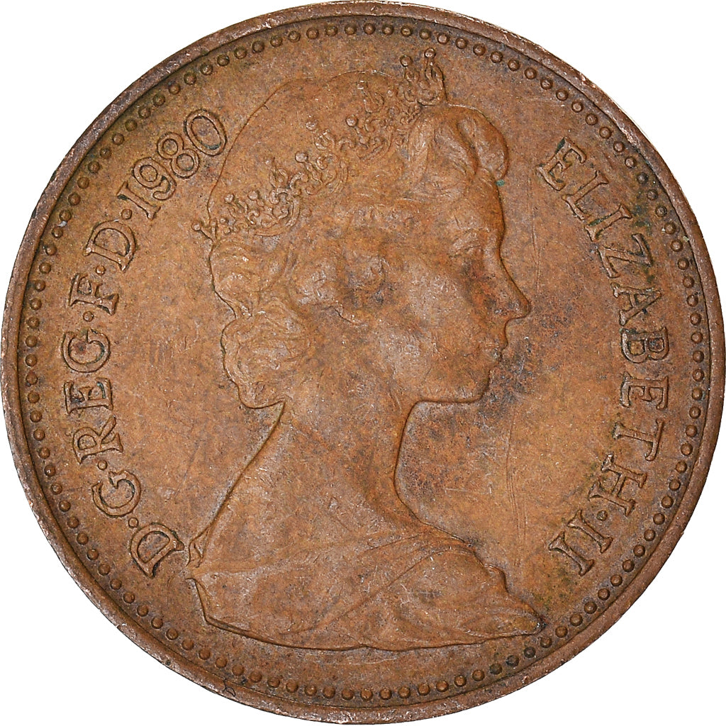 Coin Great Britain New Penny 1980 – Numiscorner.com