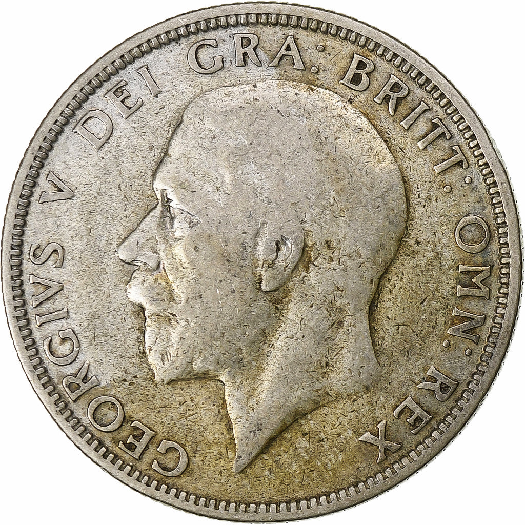 Gran Bretaña George V Florin 1933 British Royal Mint BC+ Plata KM:834 ...