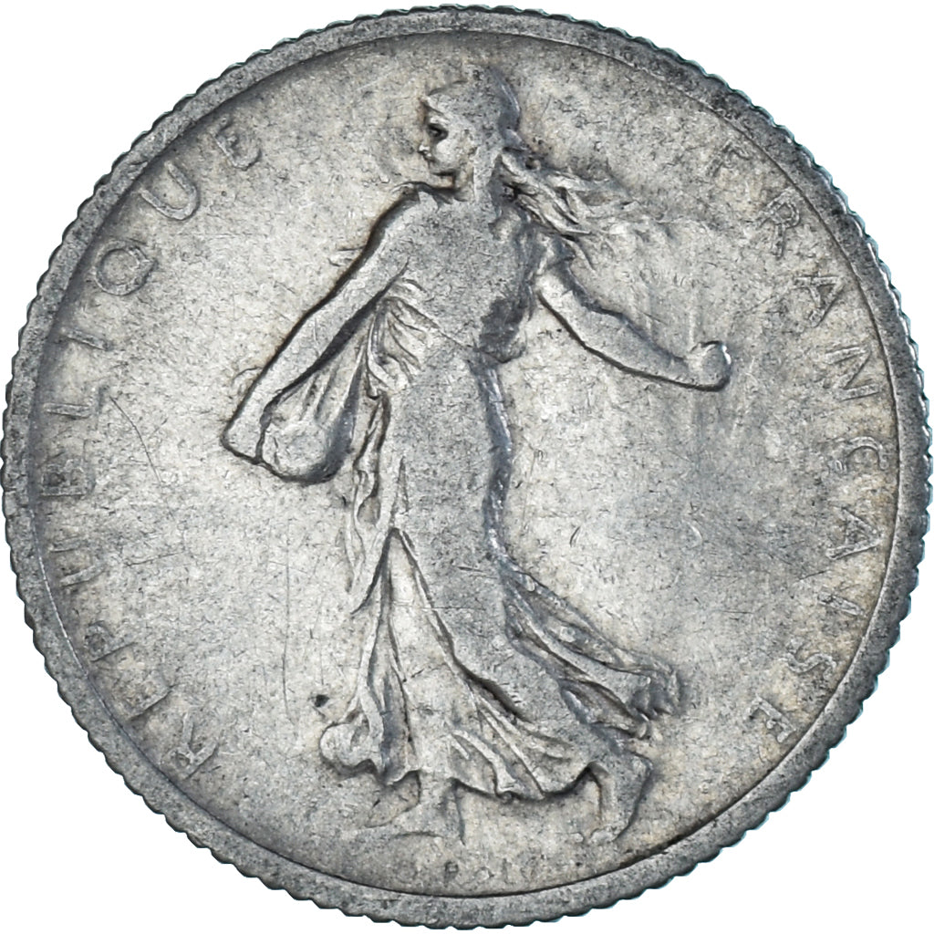 Coin France Semeuse Franc 1901 Paris VF(30-35) Silver KM:844.1 ...