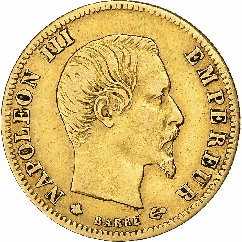 Coin France Napoleon III Napoléon III 5 Francs 1859 Strasbourg ...
