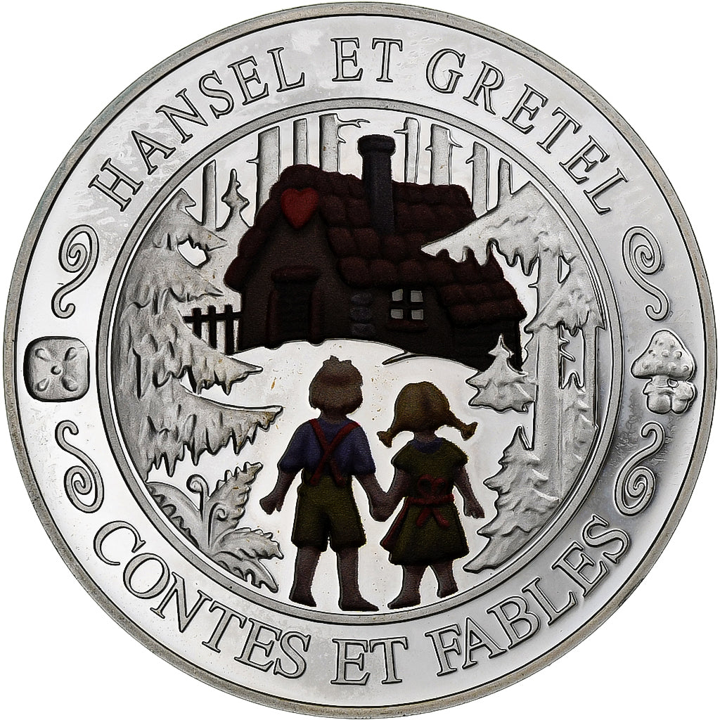 France Medal Contes et Fables Hansel et Gretel Silver MS(64 ...