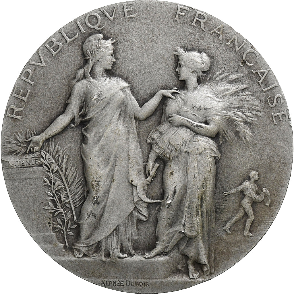 France Médaille Concours Central Hippique de Paris 1914 Argent Alphée ...