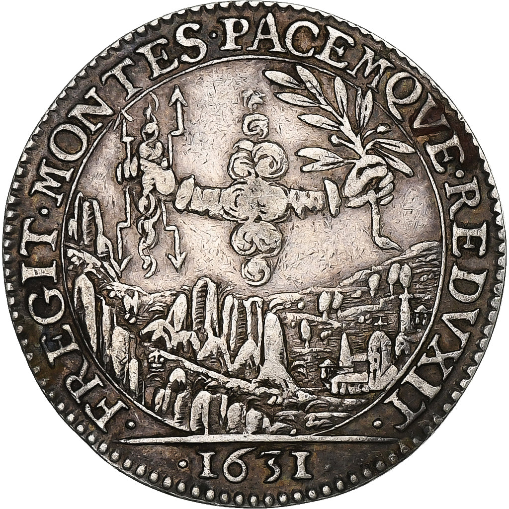 France Token Louis XIV Conseil du Roi 1631 Silver AU(50-53) Feuardent ...
