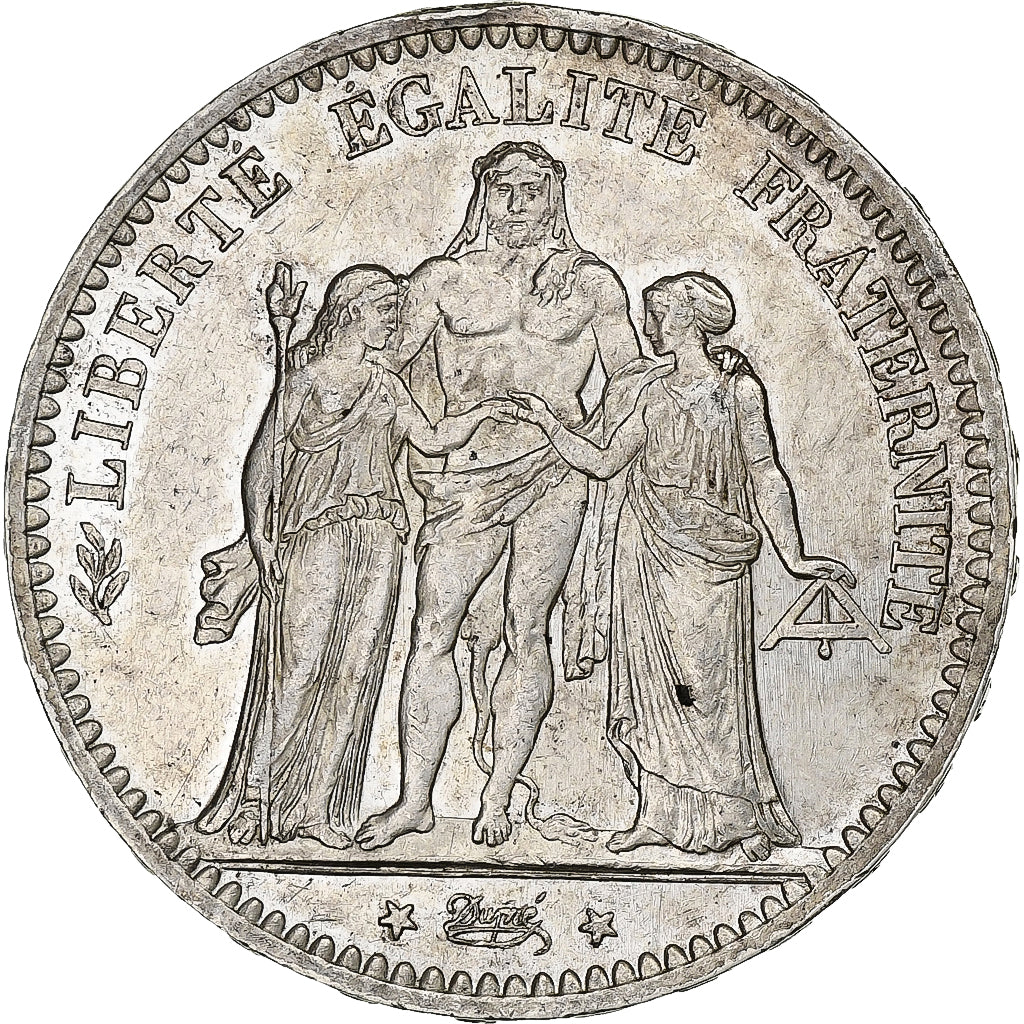 France 5 Francs Hercule 1875 Paris Argent SUP+ Gadoury:745a KM:820.1 ...