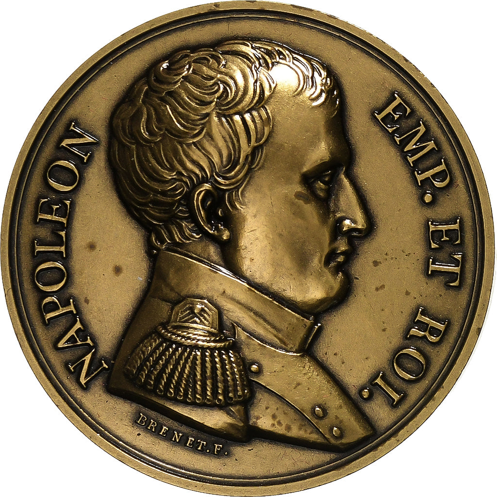 France Medal Napoléon Bonaparte Empereur et Roi Bronze MS(63 ...
