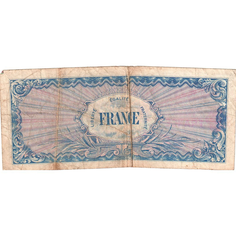 France 2 Francs Flag/France 1944 1944 AU(55-58) Fayette:VF16.1 KM:114a ...