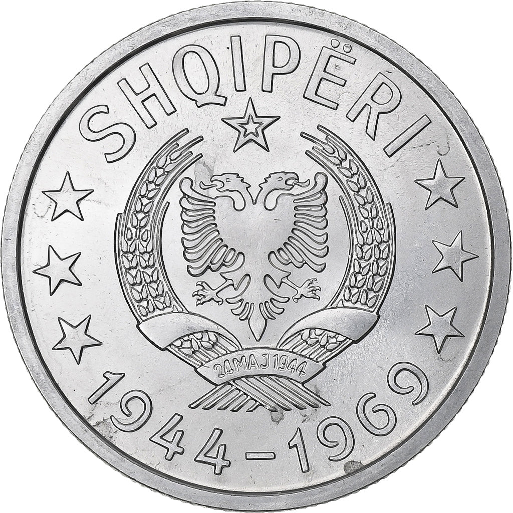 Albania Lek 1969 Rome Aluminum MS(60-62) KM:48 – Numiscorner.com