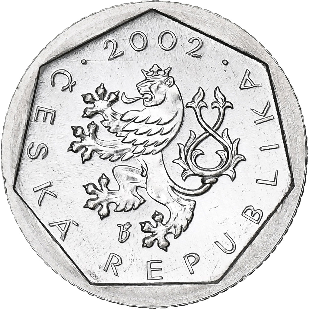 Czech Republic 20 Haleru 2002 Aluminum MS(60-62) KM:2.1 – Numiscorner.com