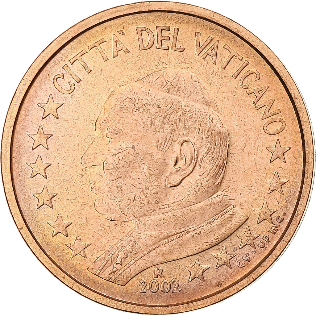 Vatican John Paul II 2 Euro Cent 2002 (Anno XXIV) Rome From the euro ...