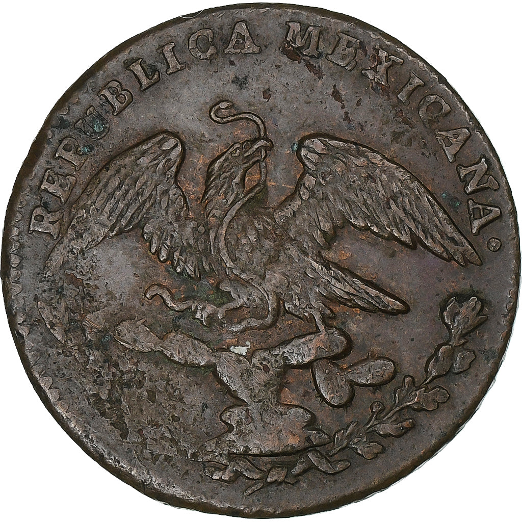 Mexique 1/4 Réal 1835 Mexico City Cuivre TB+ KM:358 – Numiscorner.com