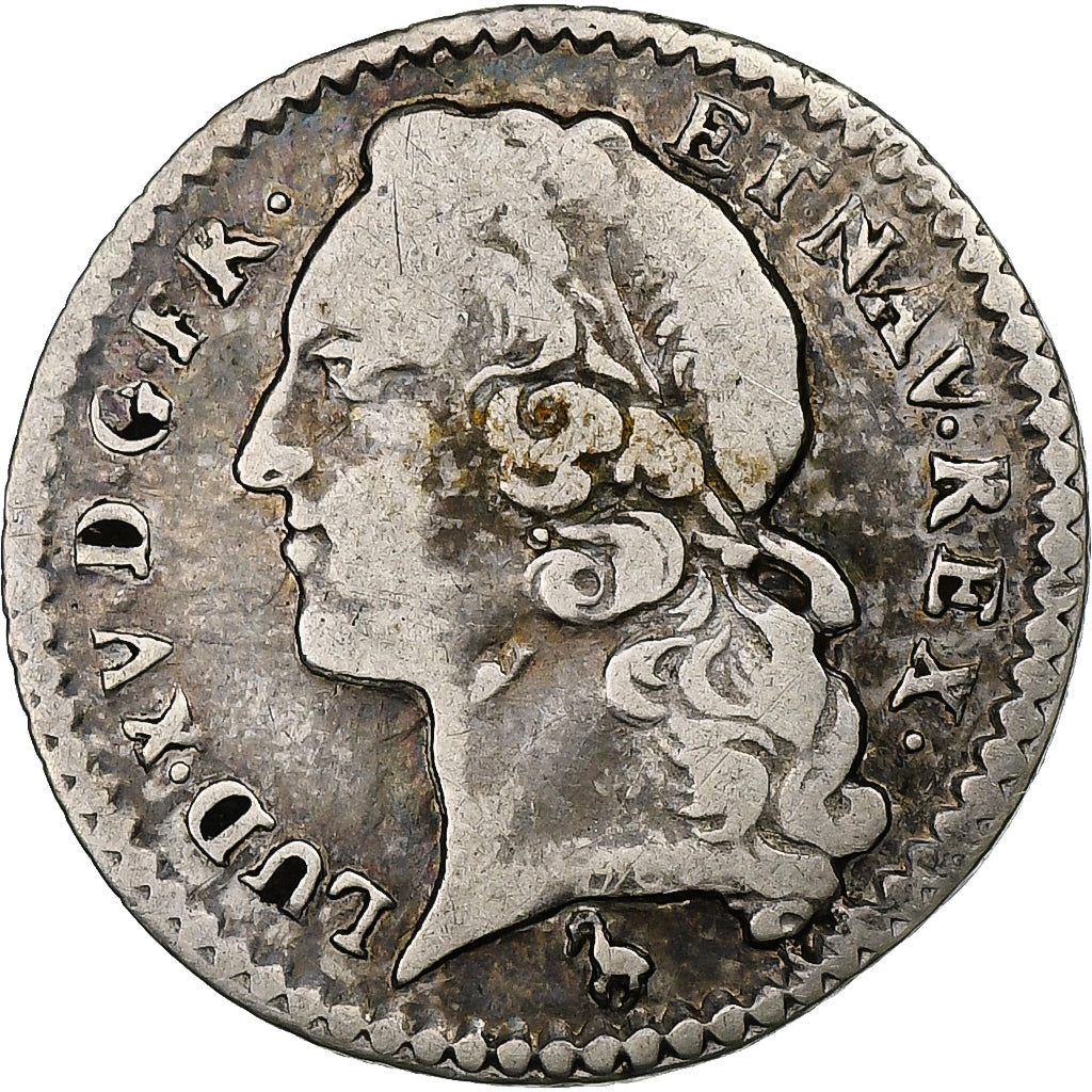 France Louis XV 1/20 Écu au bandeau 1760 Paris Silver VF(30-35 ...