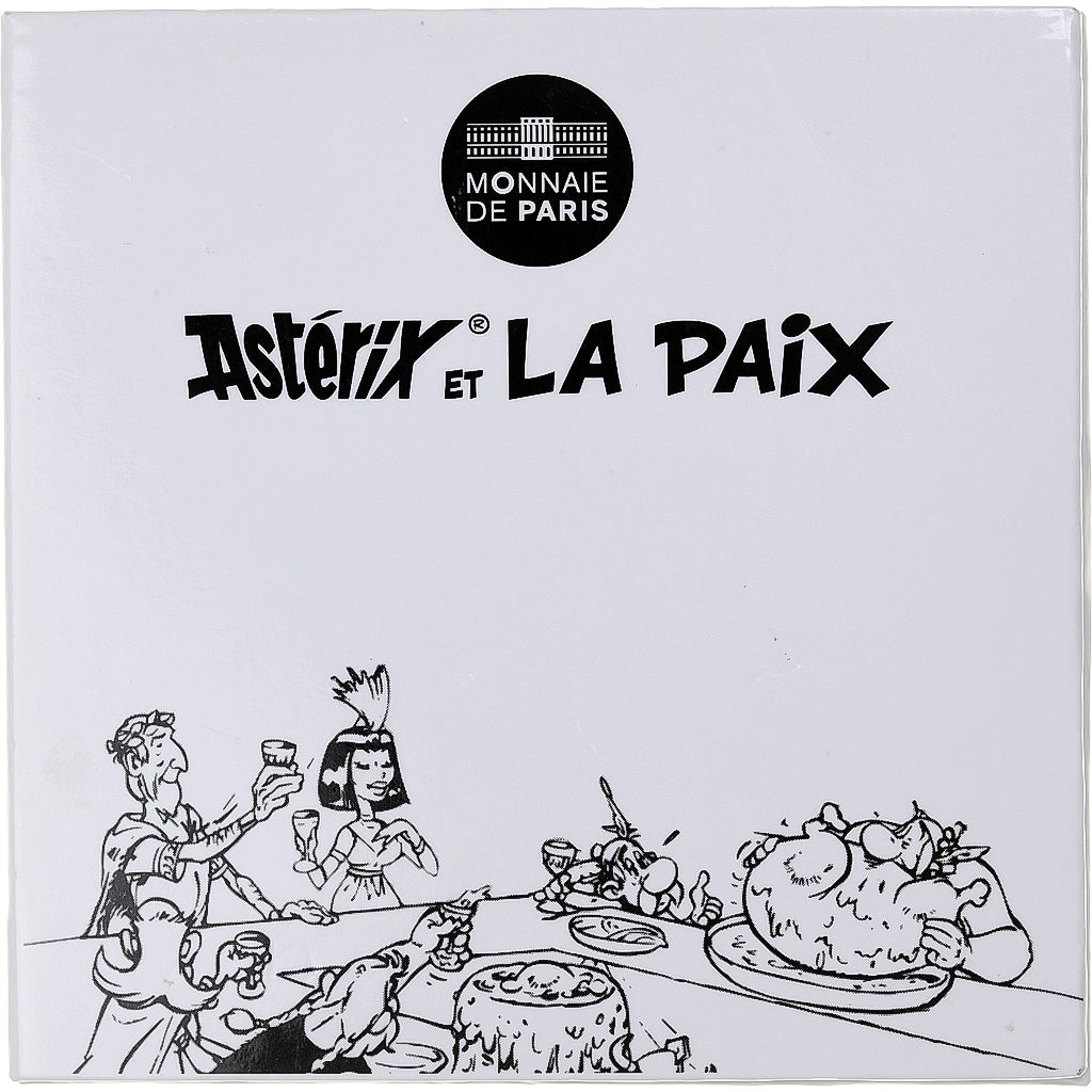 France 50 Euro Astérix et la paix Proof 2015 MDP Silver MS(65-70 ...