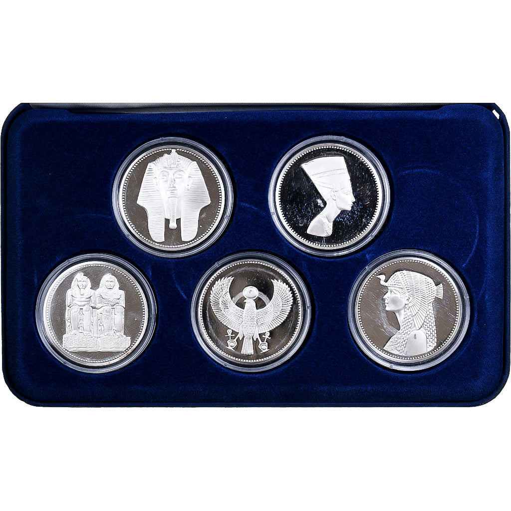 Egipt 5 x 50 pounds The Great Treasures of Ancient Egypt 1999 Morgan ...