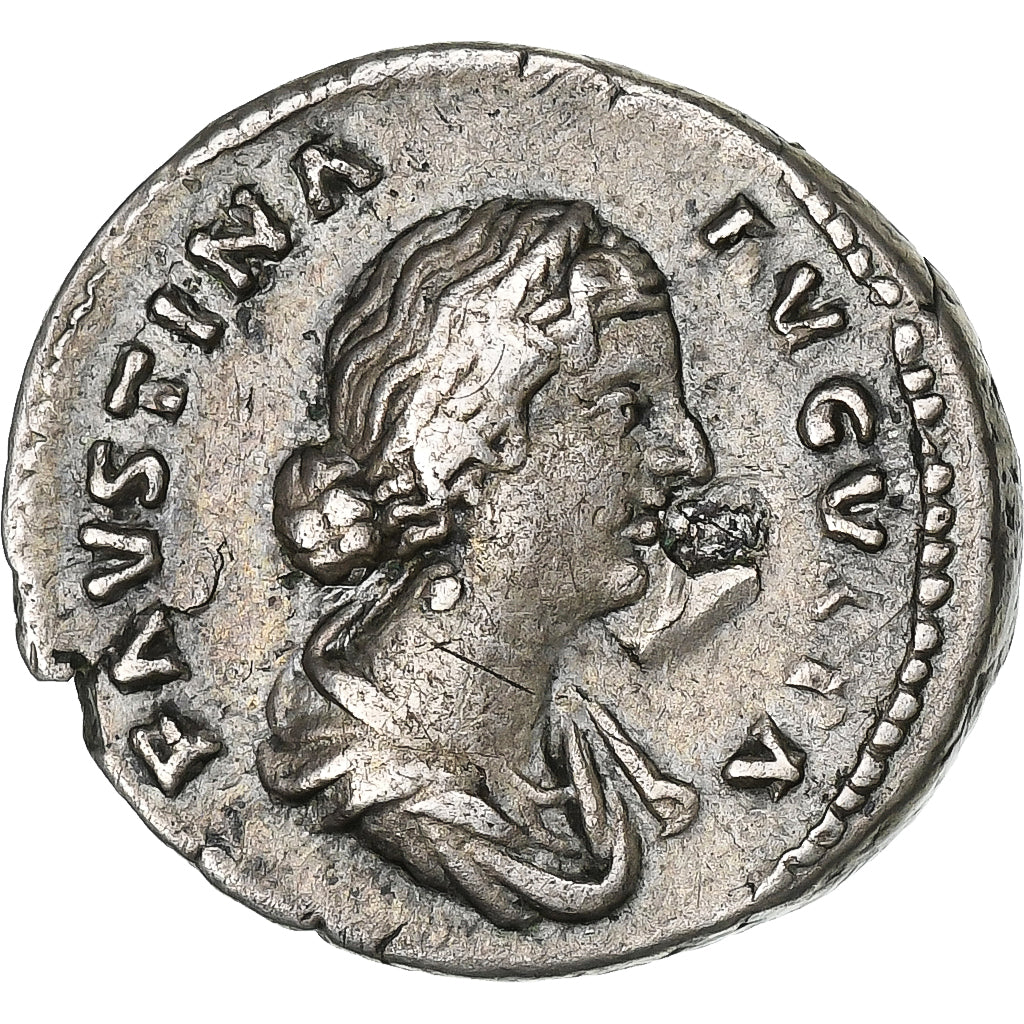 Faustina II Denarius 161-164 Rome Silver EF(40-45) RIC:677 ...
