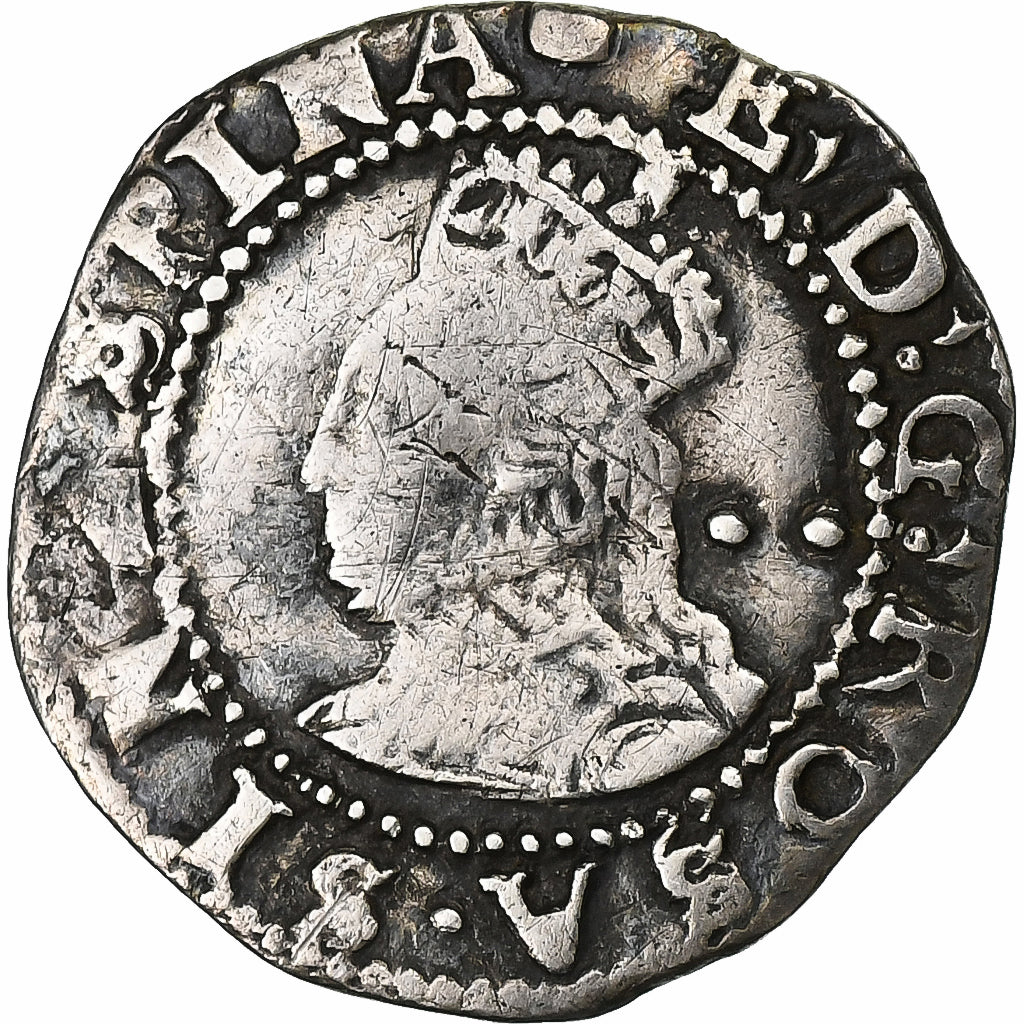 Kingdom of England Elizabeth Half Groat 1592-1595 Tower mint Zilver FR ...