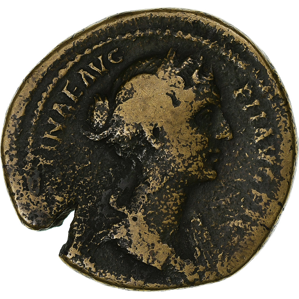 Faustina II Sestertius 145-161 Rome Brązowy VF(20-25) RIC:1388b ...