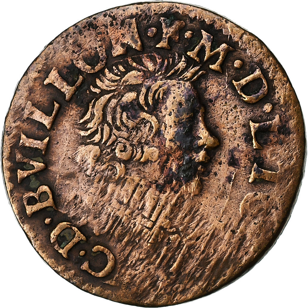 Principality of Sedan Double De Sedan 1642 Sedan Copper VF(20-25 ...