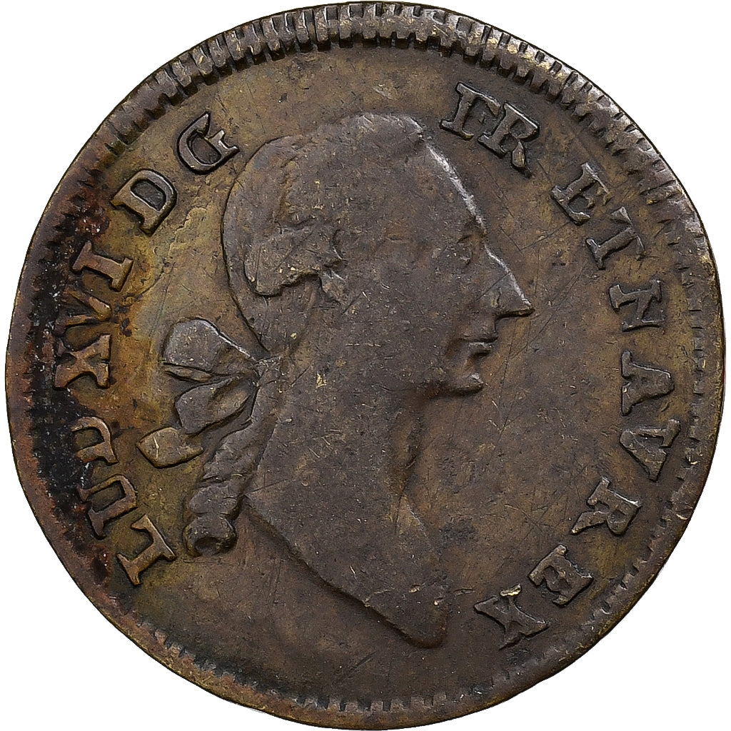 Free imperial city of Nuremberg Nuremberg token Louis XVI Winged anchor ...