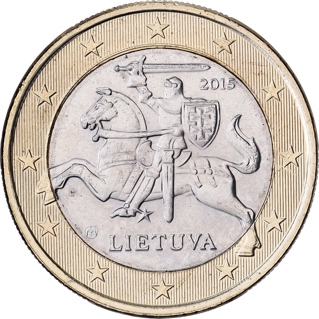 Lituania 1 Euro 2015 Vilnius Bi-metallico SPL – Numiscorner.com
