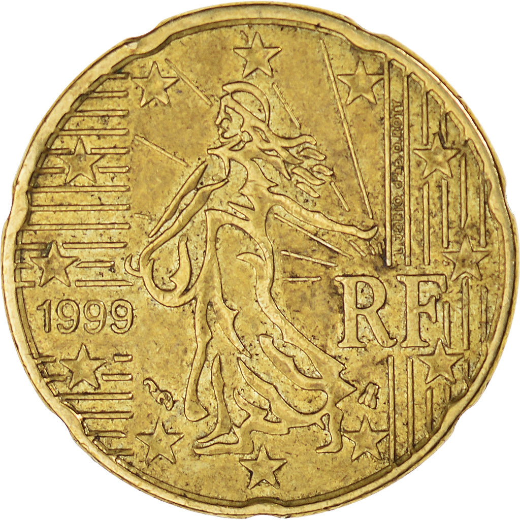 Moneda Francia 20 Euro Cent 1999 – Numiscorner.com