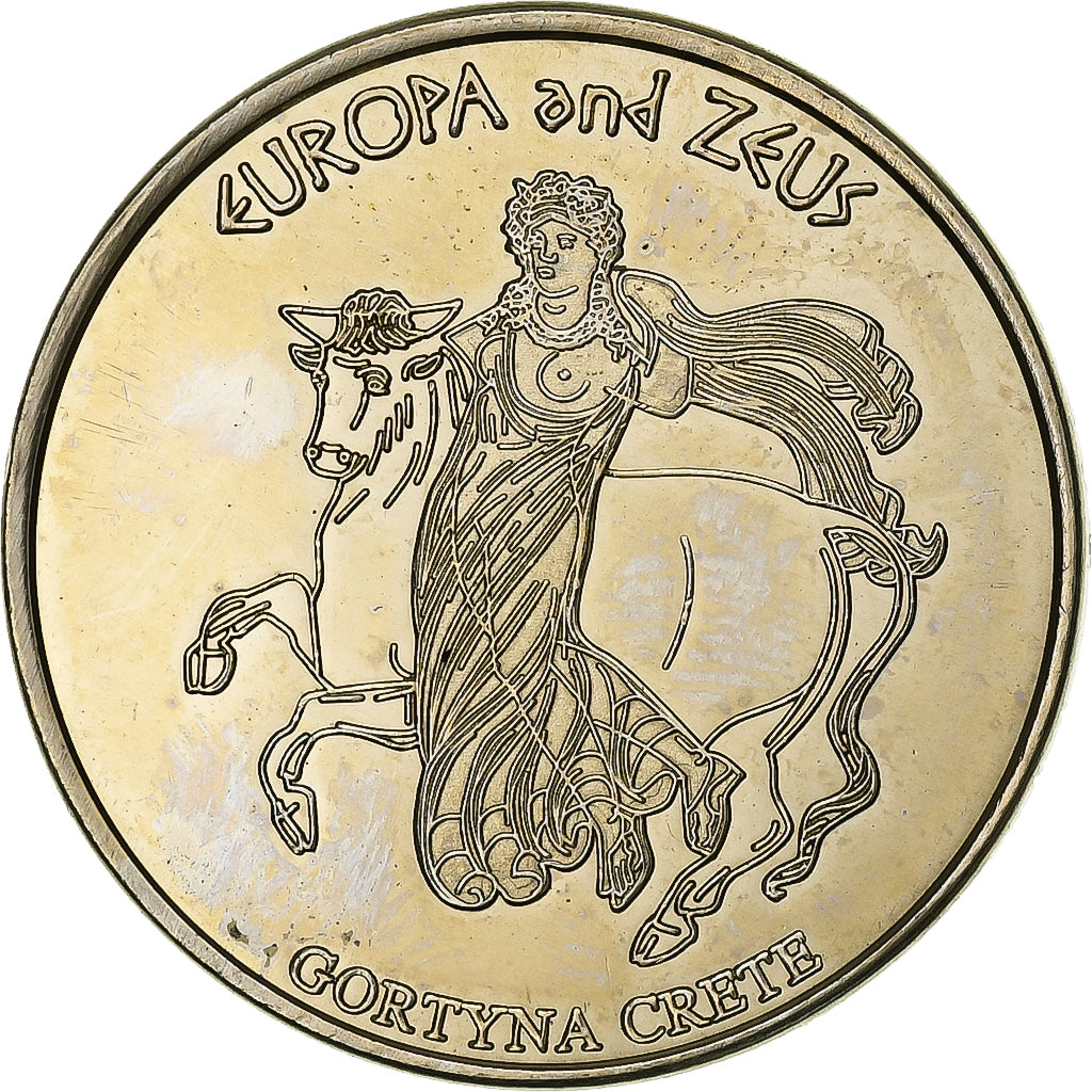 Greece Token Europa and Zeus 2013 Copper-nickel Collectors Coin AU(55 ...