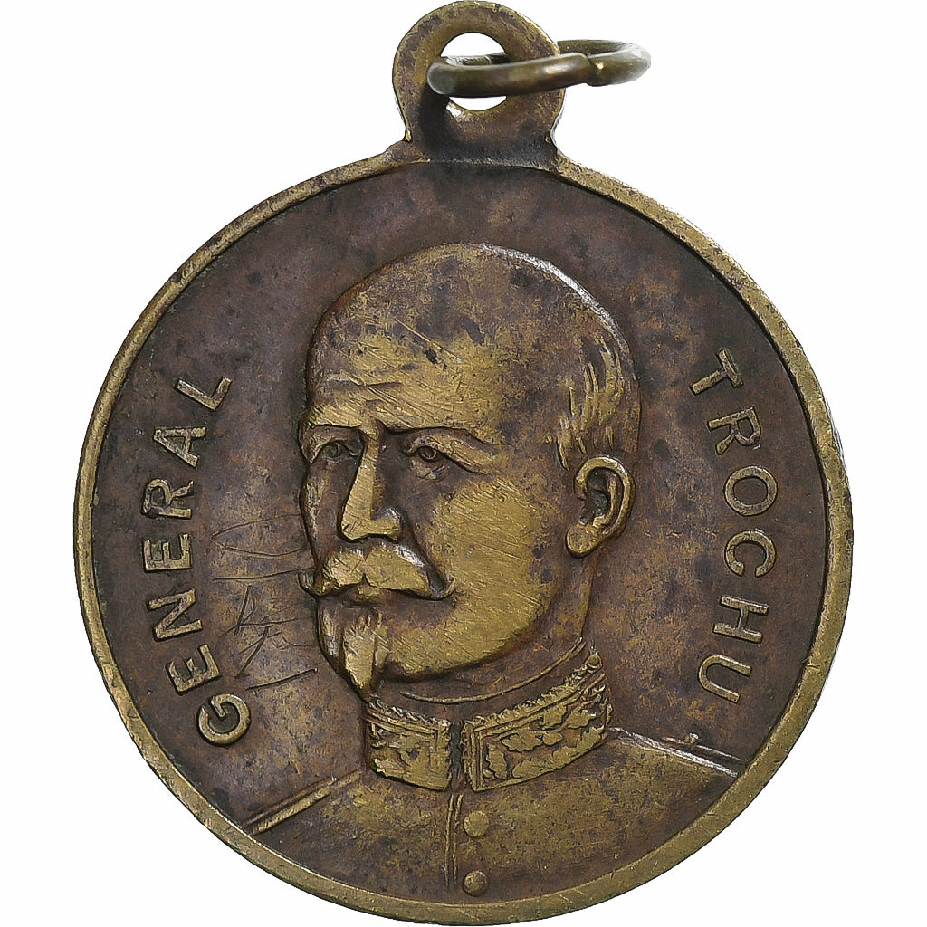 France Medal Général Trochu Gouvernement de la Défense Nationale Copper ...