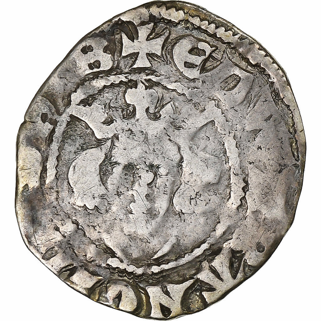Kingdom of England Edward III Penny 1344-1351 London Plata BC+ Spink ...