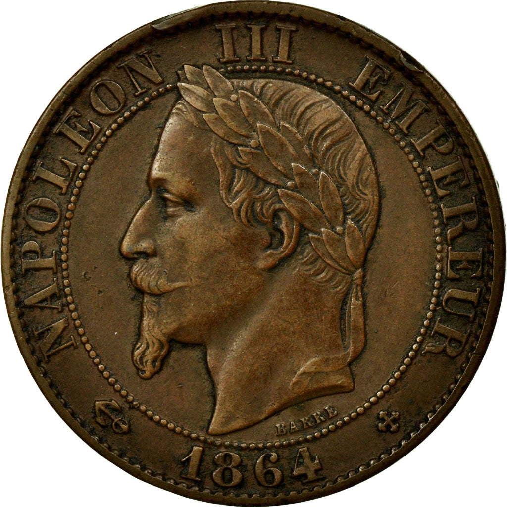 Monnaie France Napoleon III Napoléon III 5 Centimes 1864 Strasbourg ...