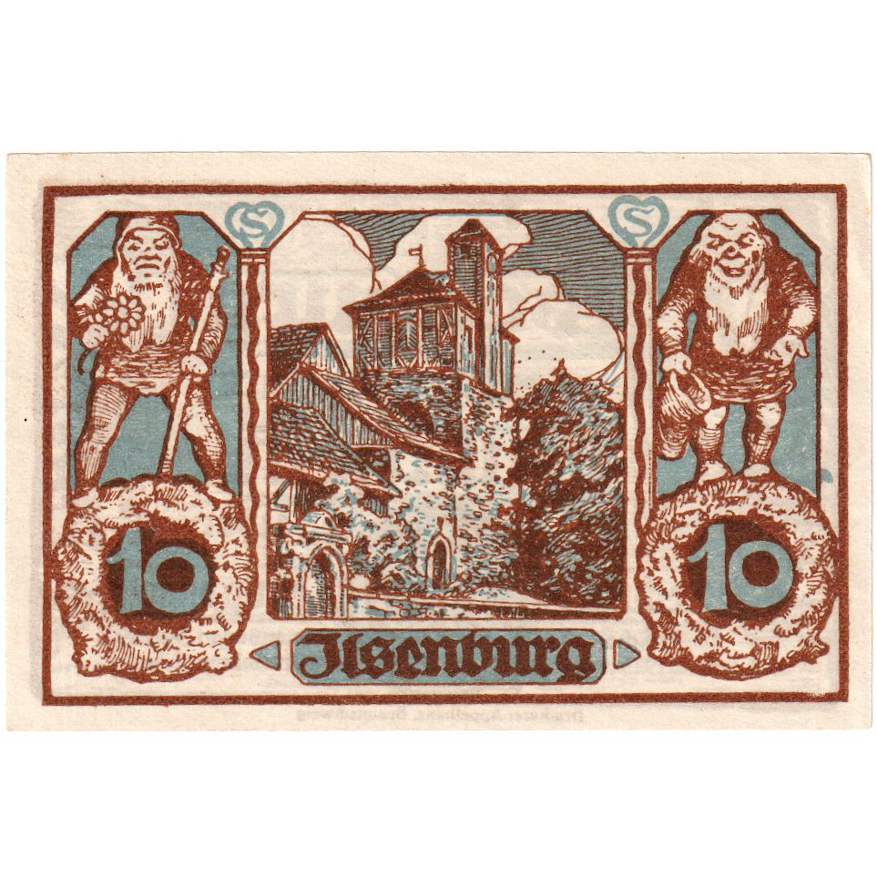 Germany Ilsenburg 10 Pfennig Village 5 1923 1923-01-01 UNC(63) Mehl:644 ...