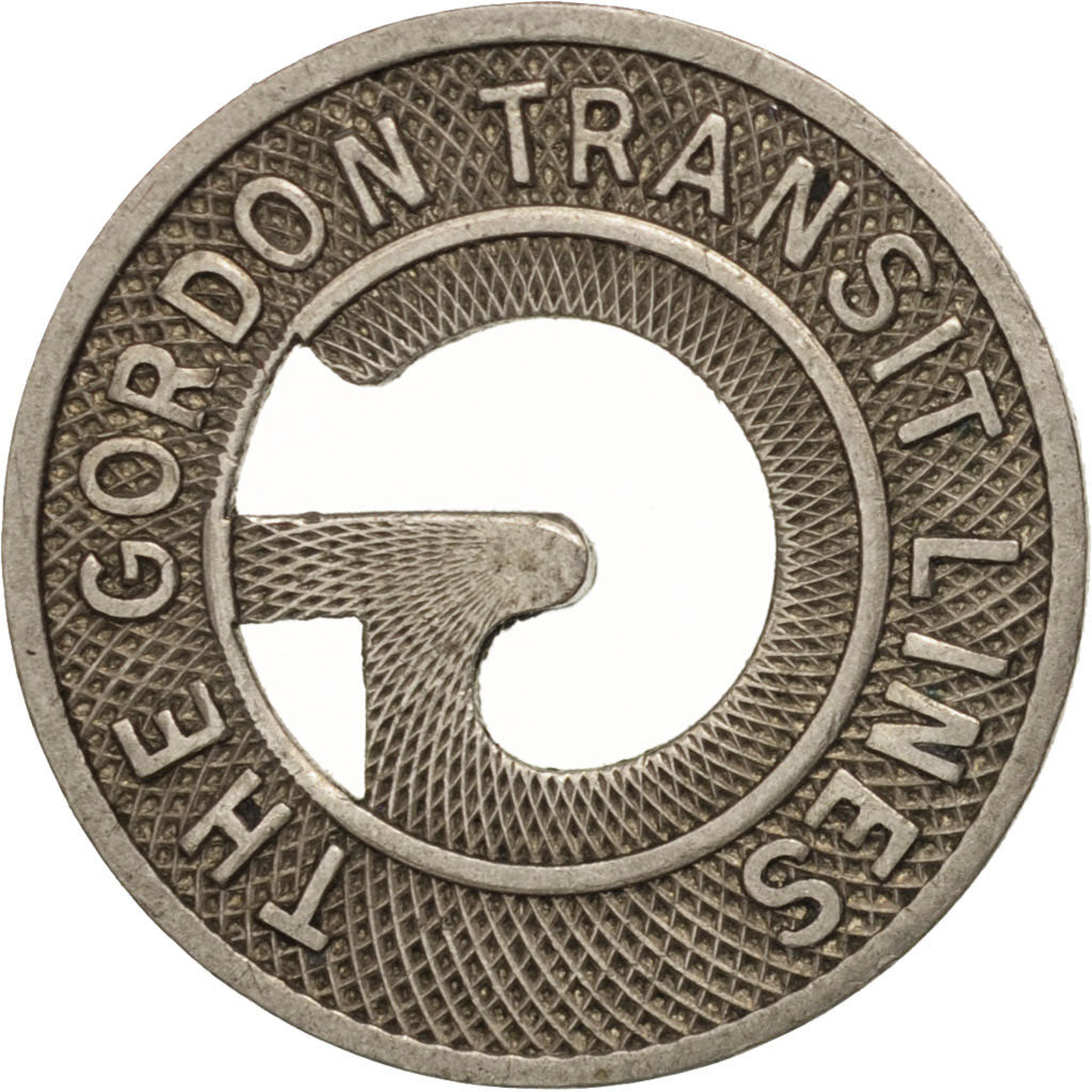 United States The Gordon Transit Lines Token – Numiscorner.com