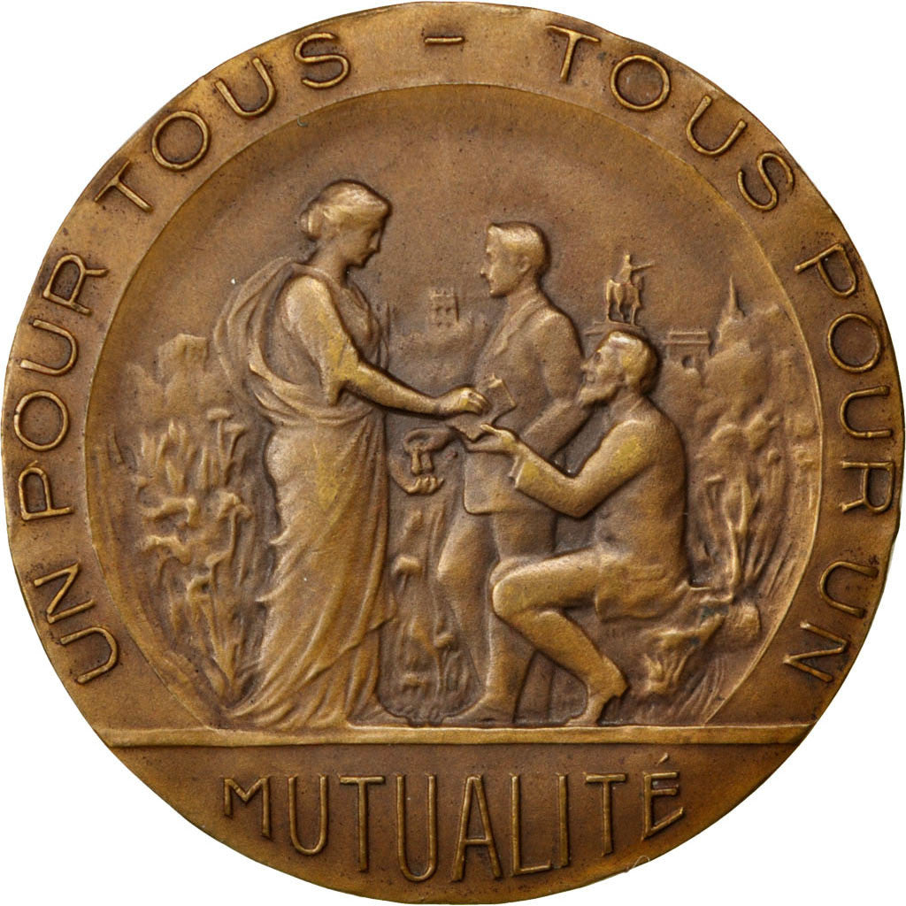 France Médaille French Fourth Republic 1949 Bronze SUP – Numiscorner.com