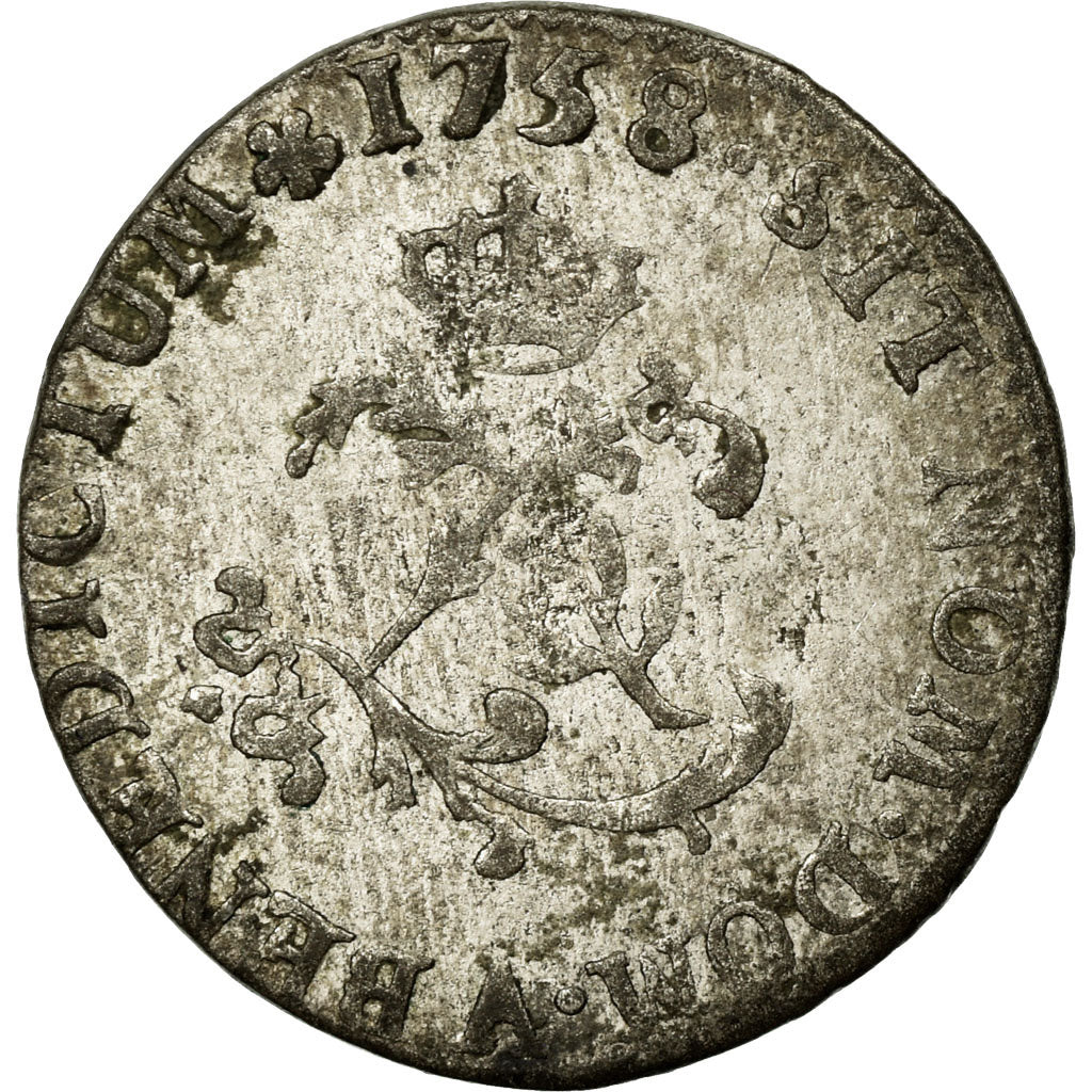 Monnaie France Louis XV Double sol (2 sous) en billon 2 Sols 1758 Paris ...