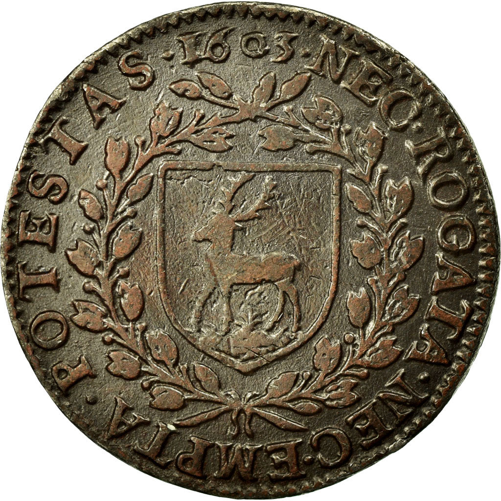 France Jeton Royal 1603 TTB Tin Feuardent:9985 – Numiscorner.com