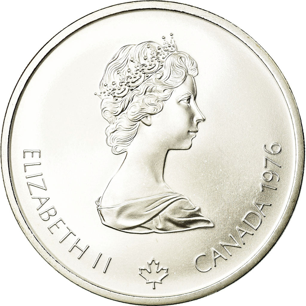 Moneda Canadá Elizabeth II 10 Dollars 1976 Royal Canadian Mint Ottawa ...