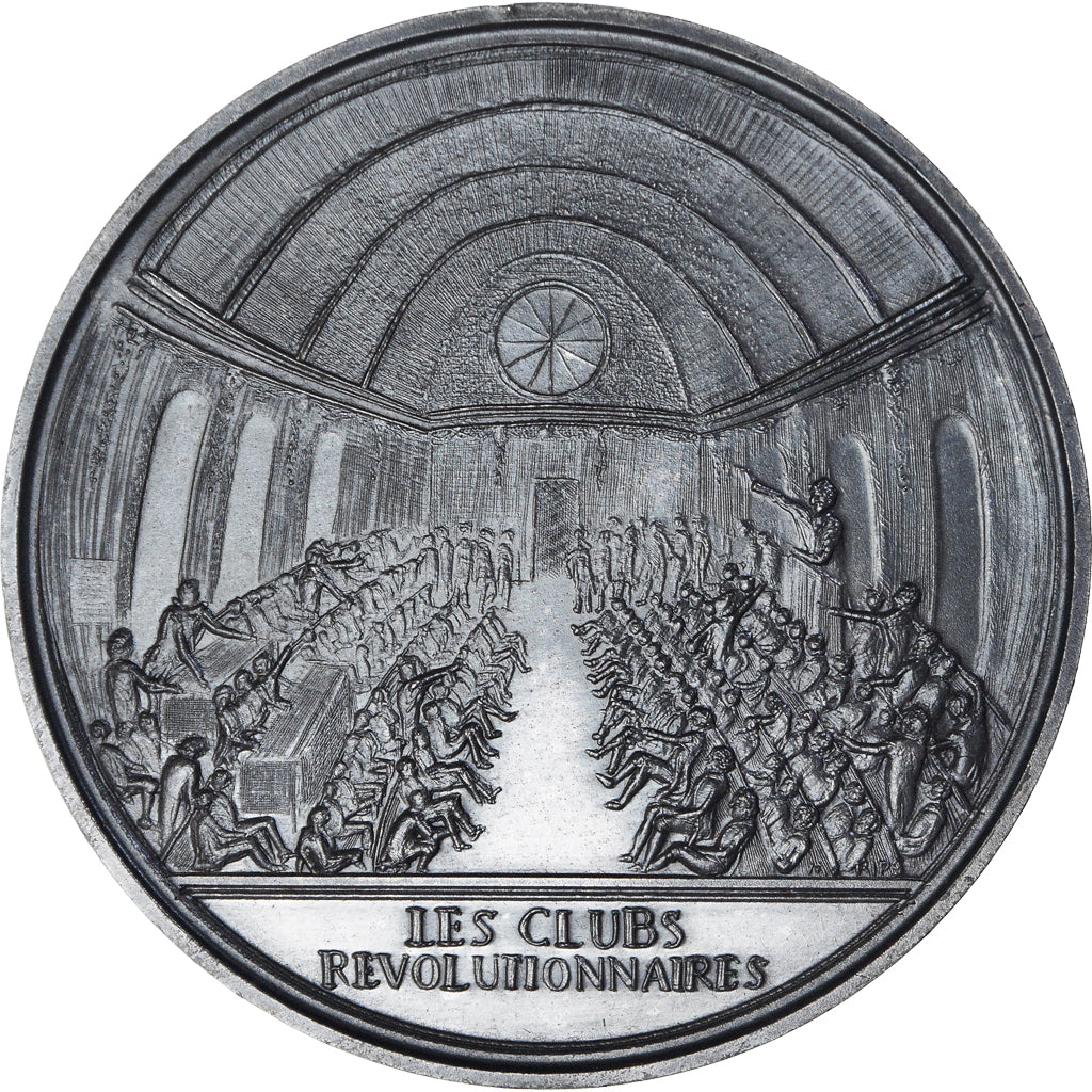 France Médaille Révolution Française Les Clubs Révolutionnaires History ...