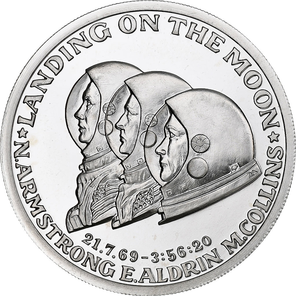 United States Token N.Armstrong E.ALDRIN M.Collins (21.7.69) Silver ...