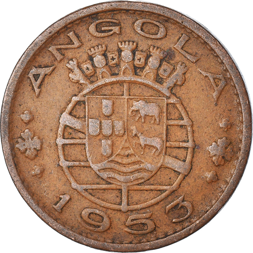 Coin Angola Escudo 1953 – Numiscorner.com