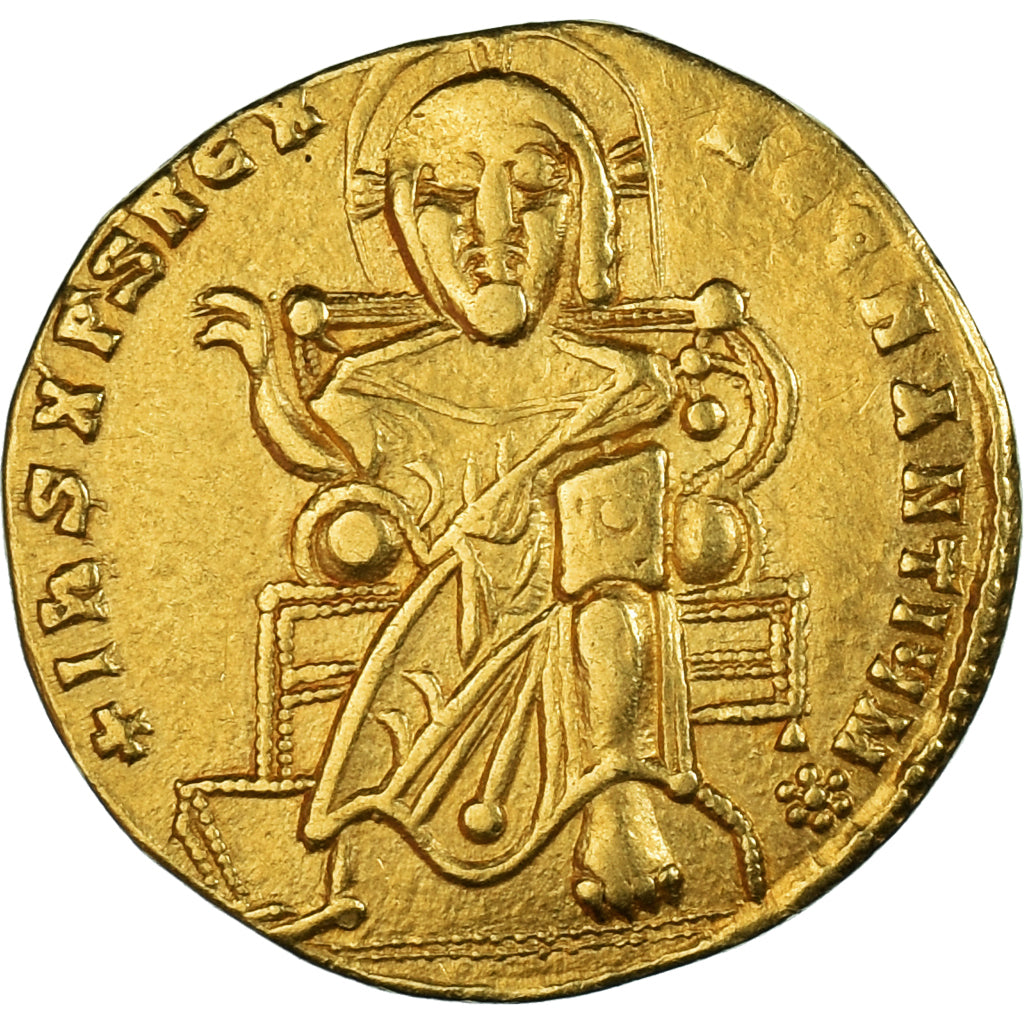 Coin Romanus I with Christopher Solidus 921-931 Constantinople EF(40-45 ...