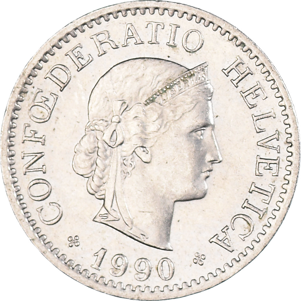 Coin Switzerland 10 Rappen 1990 – Numiscorner.com