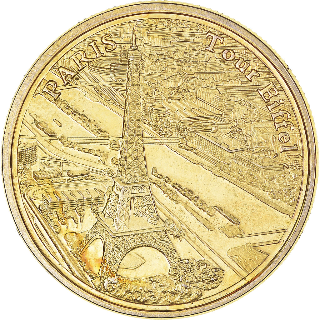 France Token Tourist Token Paris - La Tour Eiffel AU(50-53) Copper ...