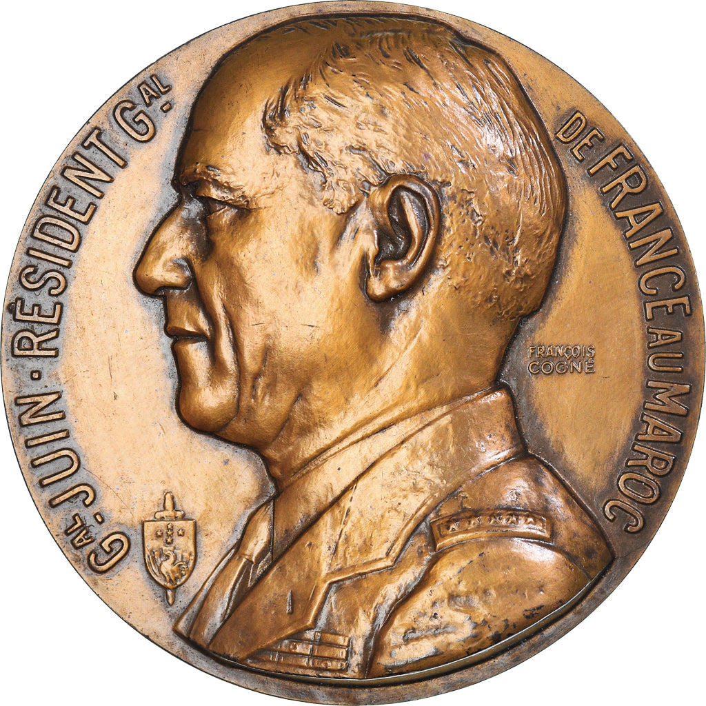 France Médaille Général Juin Résident Général de France au Maroc F ...
