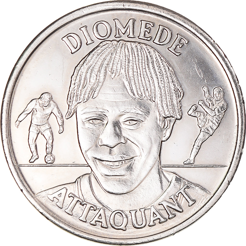 France Token Equipe de France de Football Diomede attaquant 1999 Sports ...