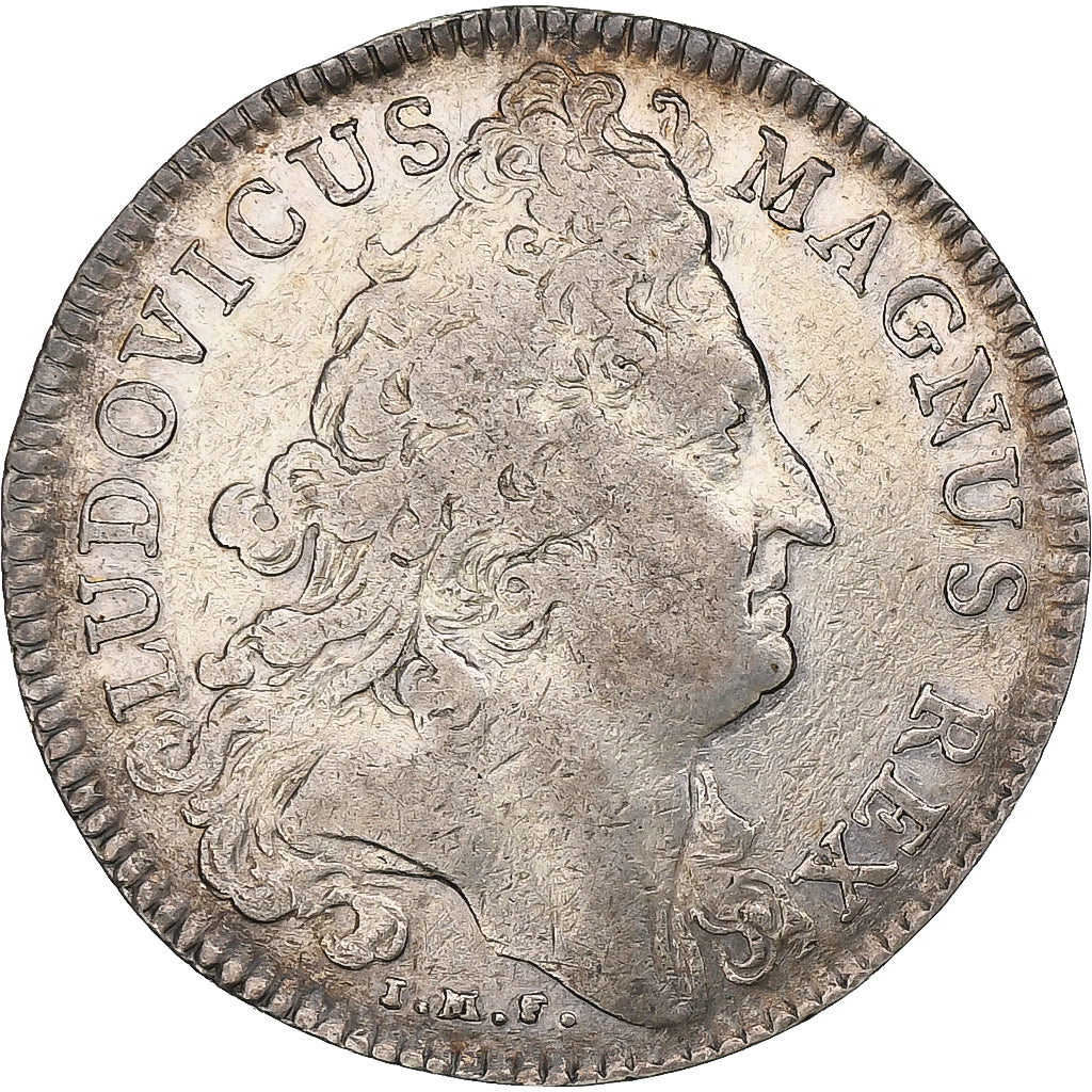 France Token Louis XIV 1708 Silver VF(20-25) Feuardent:1812 ...