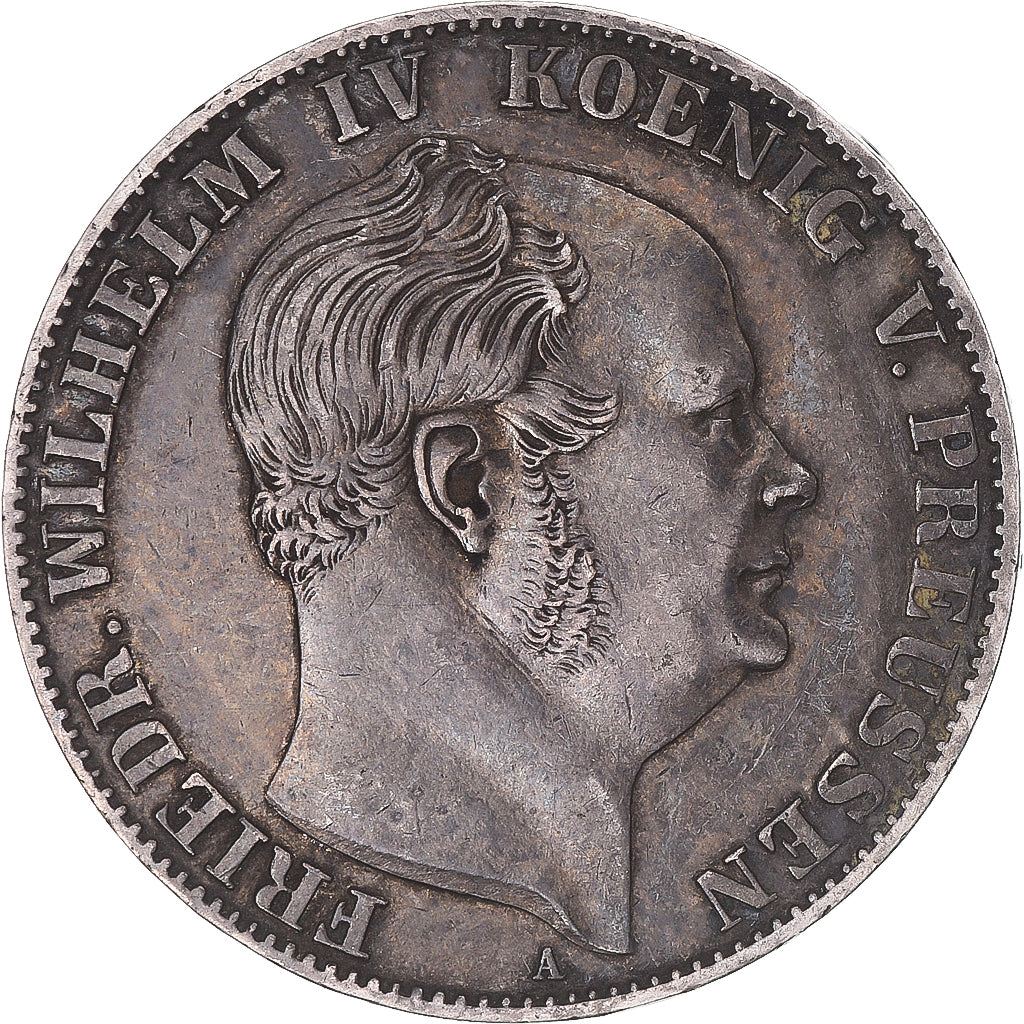 Coin Prussia Friedrich Wilhelm IV Thaler 1859 Berlin AU(55-58) Silver ...
