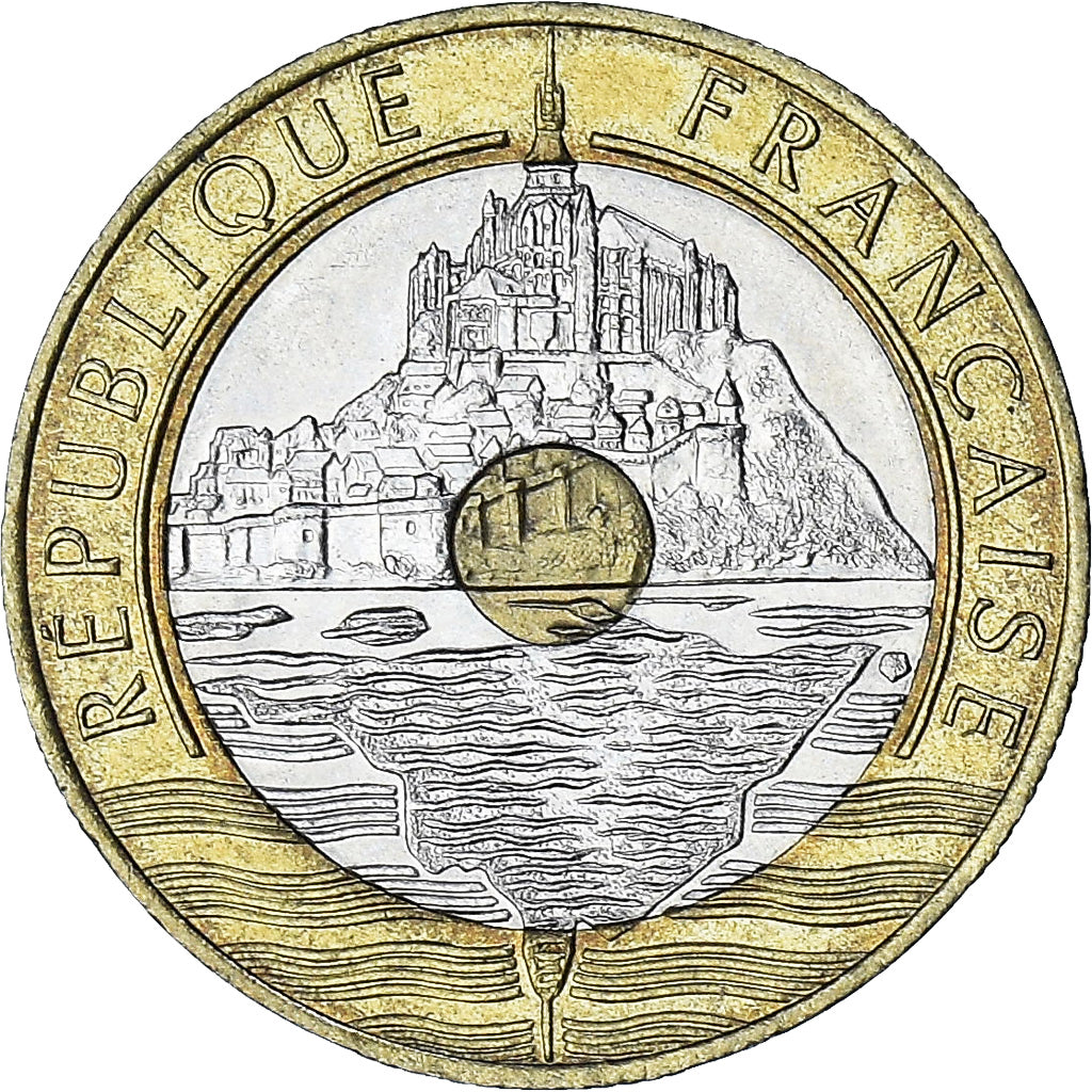 France Mont Saint Michel 20 Francs 1992 Paris V Ouvert MS(63 ...