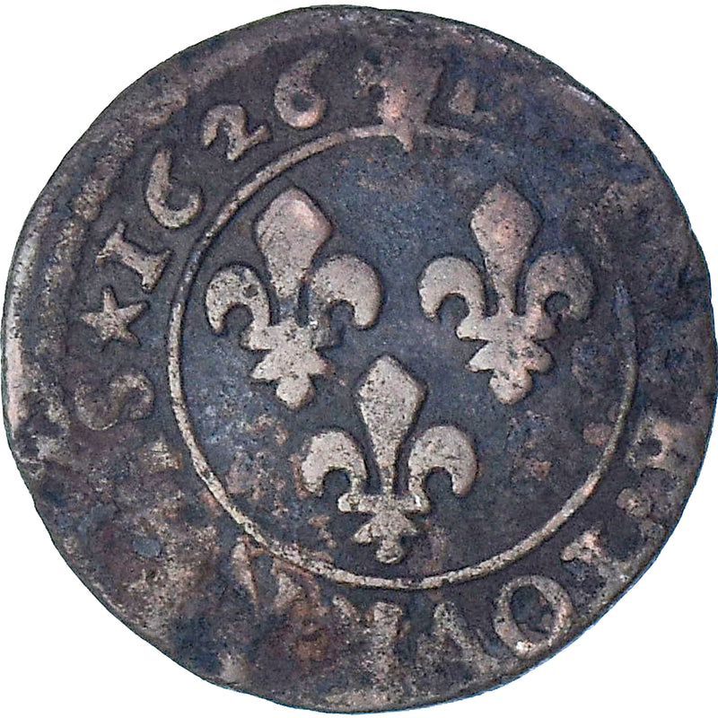 Coin France Louis XIII 100 livres dit 10 louis d'or col nu 1640 Paris ...